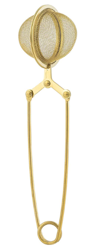 Gold Tea Strainer | Buy Gold Tea Strainer | VIP Wellness Tea – VIP ...